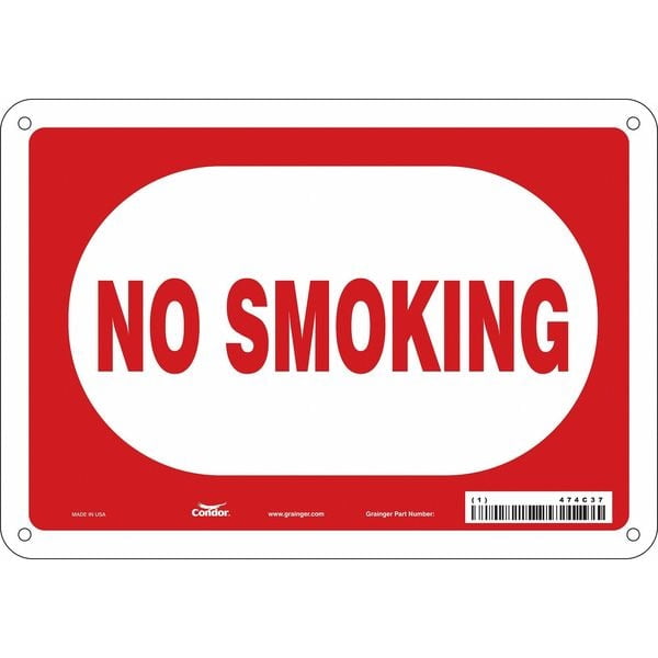 Condor Safety Sign,7 inx10 in,Polyethylene 474C37 - Walmart.com