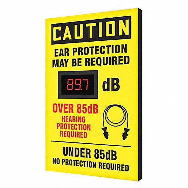 Condor Sound Level Decibel Meter Sign,20"x12" 444A65 - Walmart.com