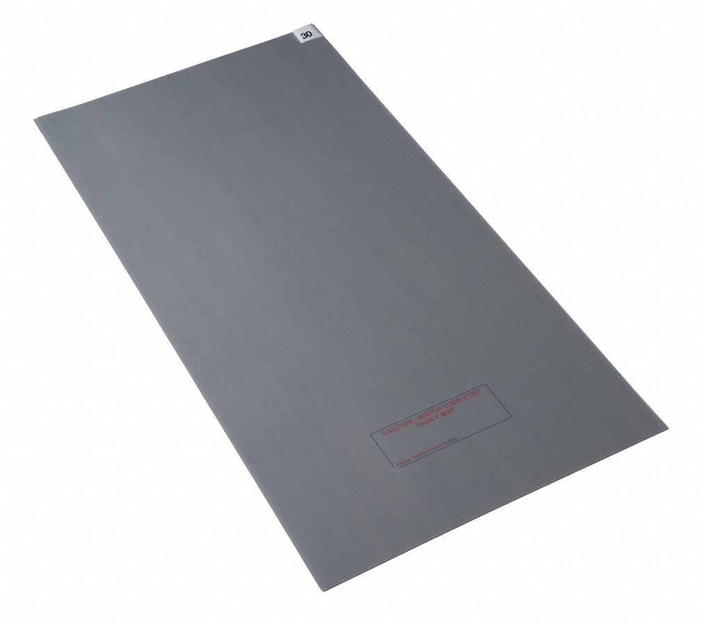 Condor Tacky Mat,Gray,24 x 36 In,PK4 6GRA0 - Walmart.com