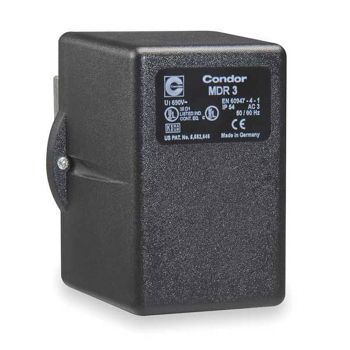 Condor Usa Pressure Switch, 3/8in NPT, 45-160 psi 31QEXEXX - Walmart.com