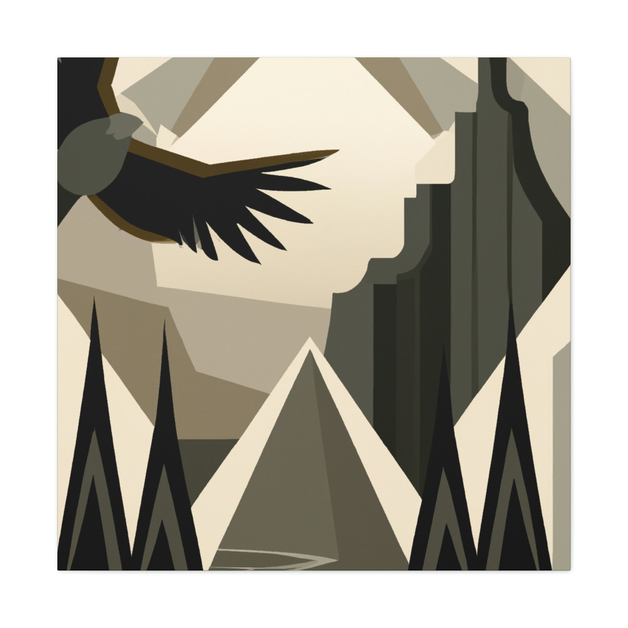 "Condor's Midnight Embrace" - Canvas - Walmart.com