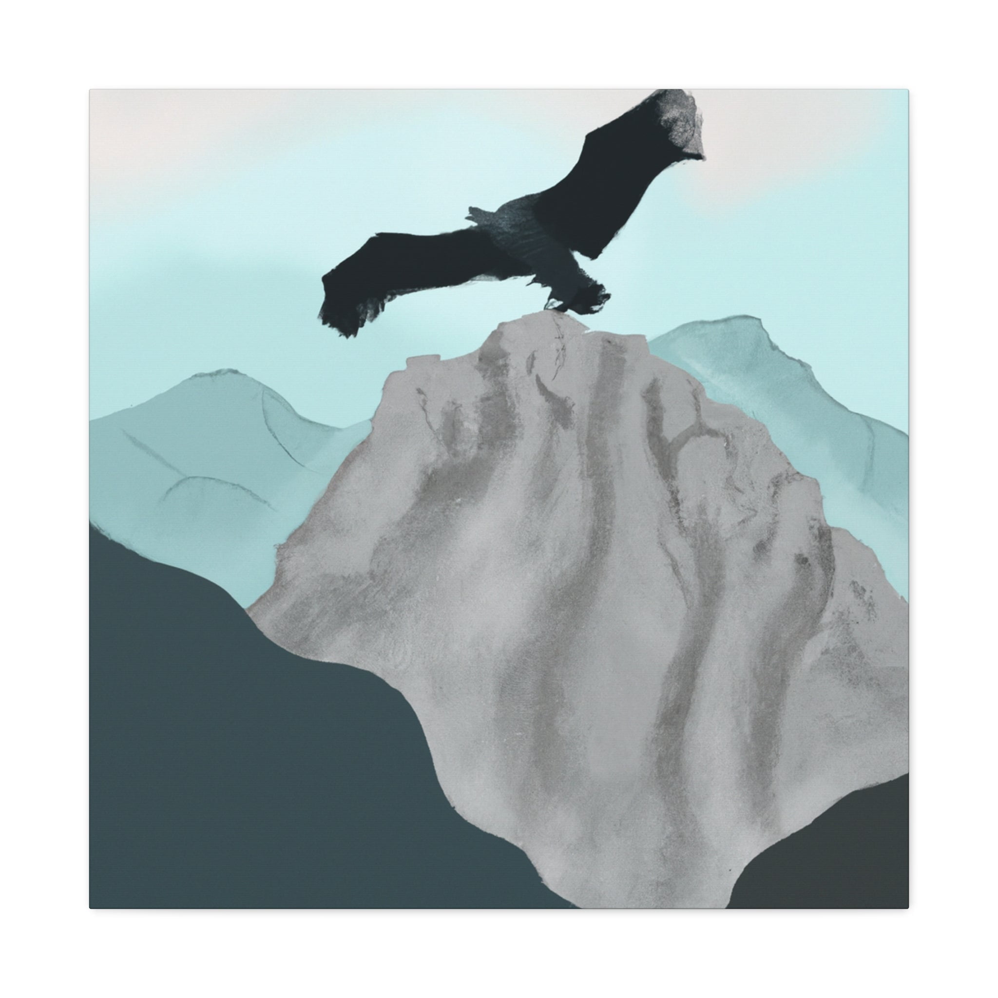 "Condor's Minimal Flight" - Canvas - Walmart.com