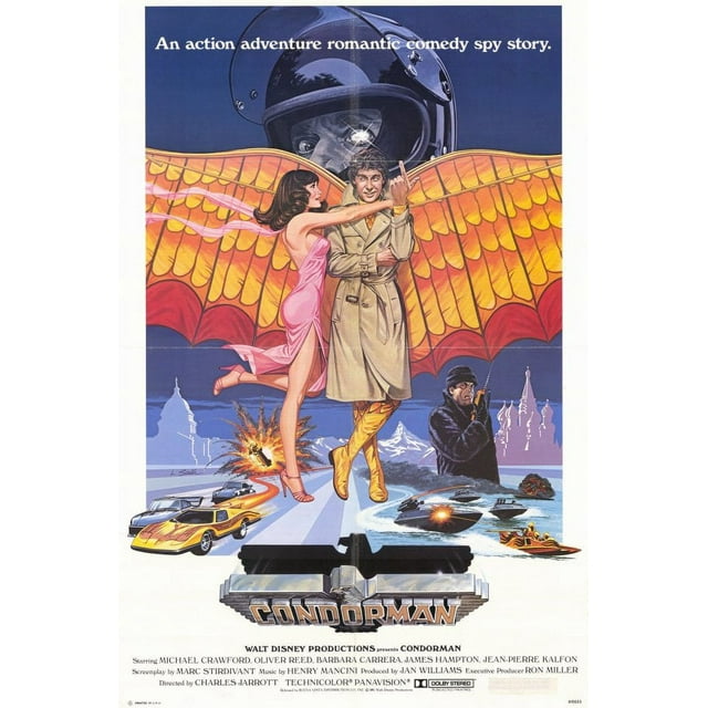 Condorman (1981) 11x17 Movie Poster - Walmart.com