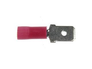 Conduct-Tite Male Disconnect Terminal, 22-18 Gauge, .250 In., Red ...