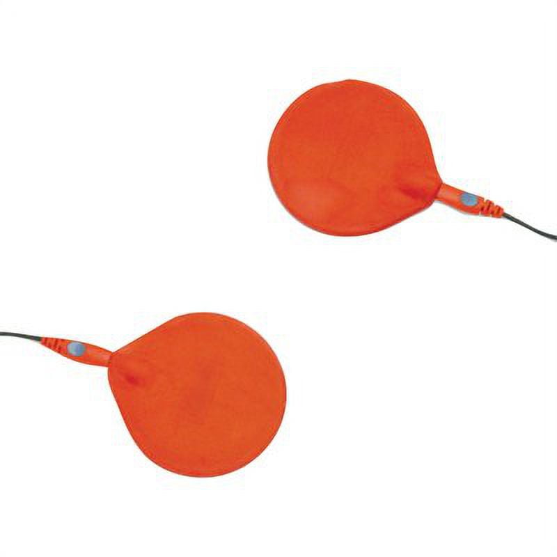 Conductive Rubber Carbon Electrode, 3" Diameter, red, 2/case - Walmart.com