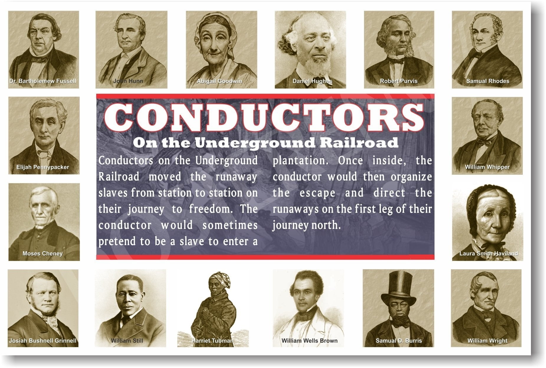 Conductors on the Underground Railroad - Social Studies Classroom ...