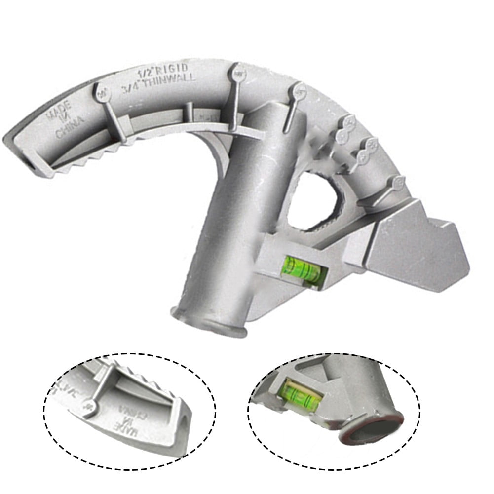 Conduit Hand Bender Tool Manual Bending Head Aluminum for Emt Conduit ...