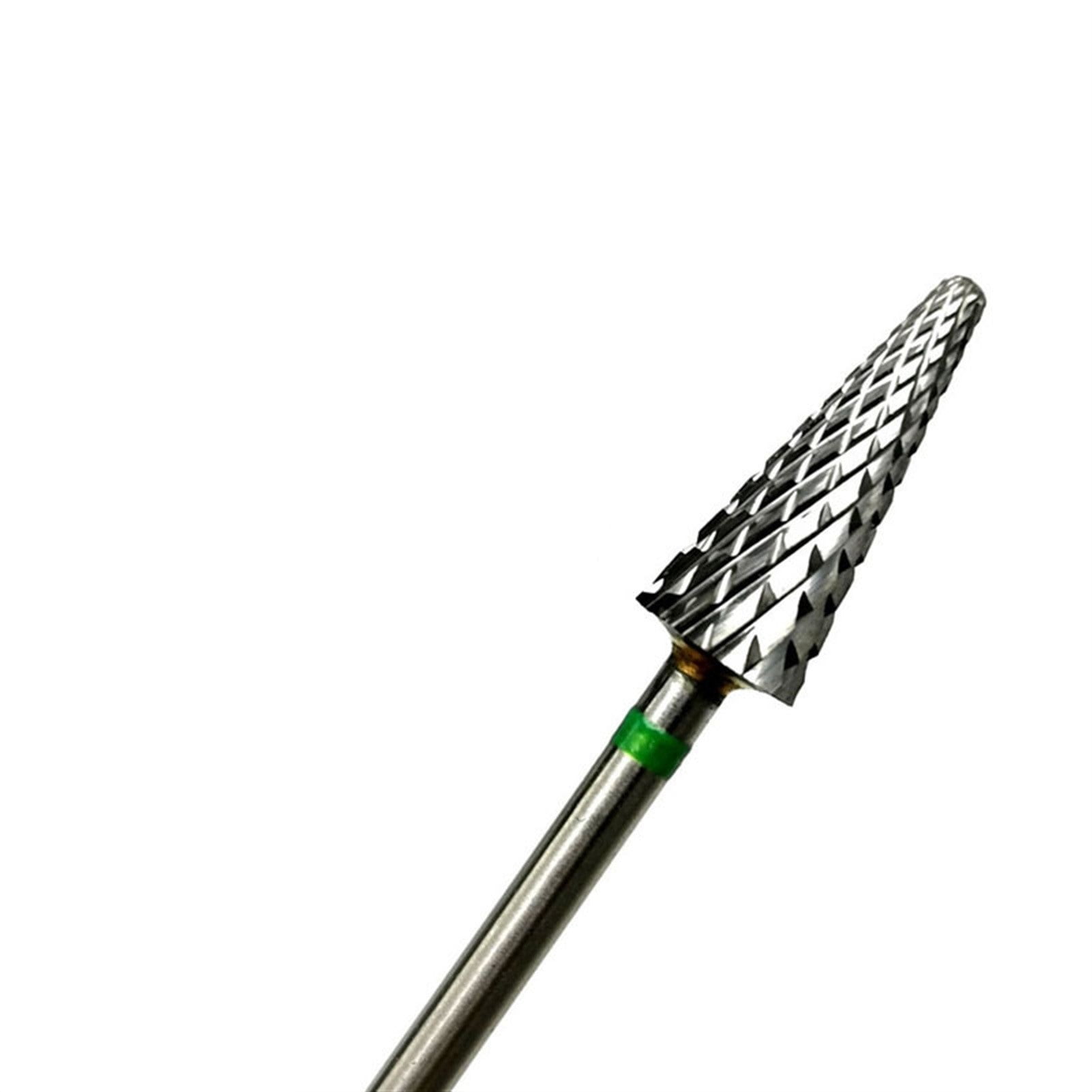Cone Carbide Nail Drill Bit 3/32" Milling Cutter for Manicure Rotary Nail Bits Electric Drill ...