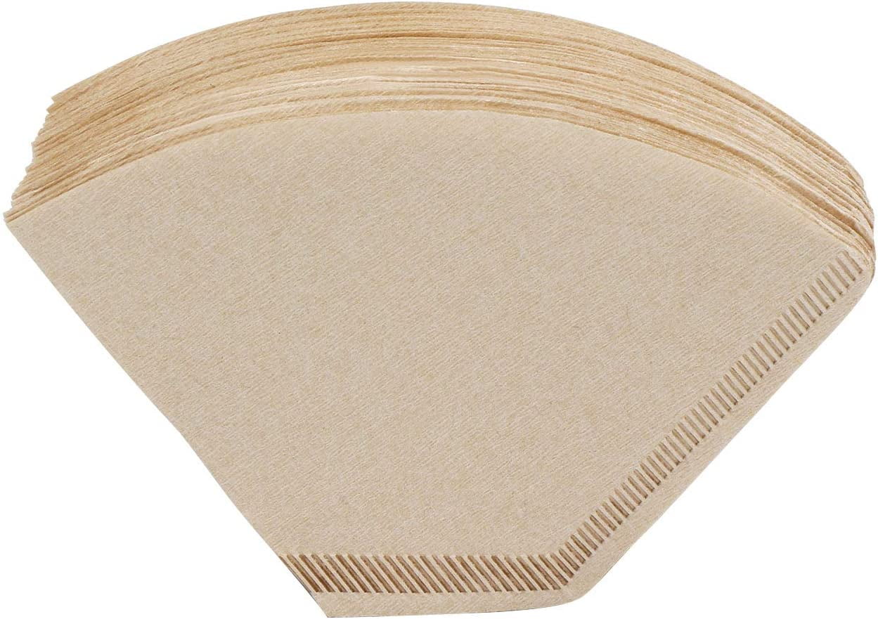 Cone Coffee Filter,Coffee Filter Paper 200 Count Natural Unbleached ...