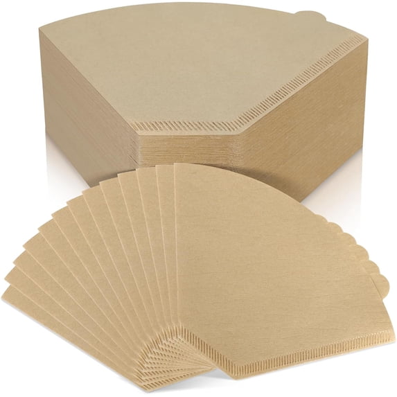 Cone Coffee Filter, Unbleached Natural Paper Filters for Ninja DualBrew ...