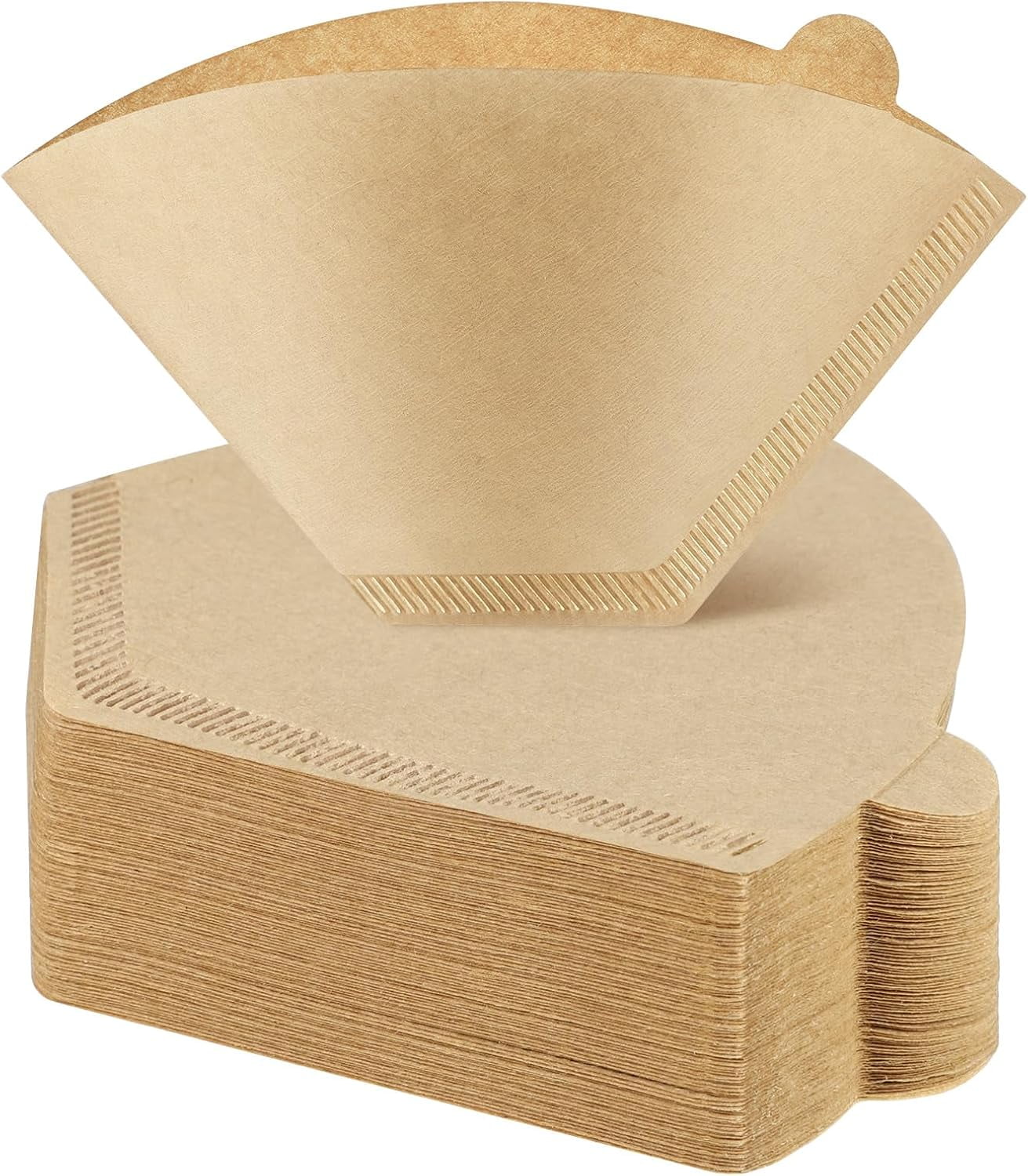 Cone Coffee Filters, Disposable Natural Unbleached Paper, Compatible ...