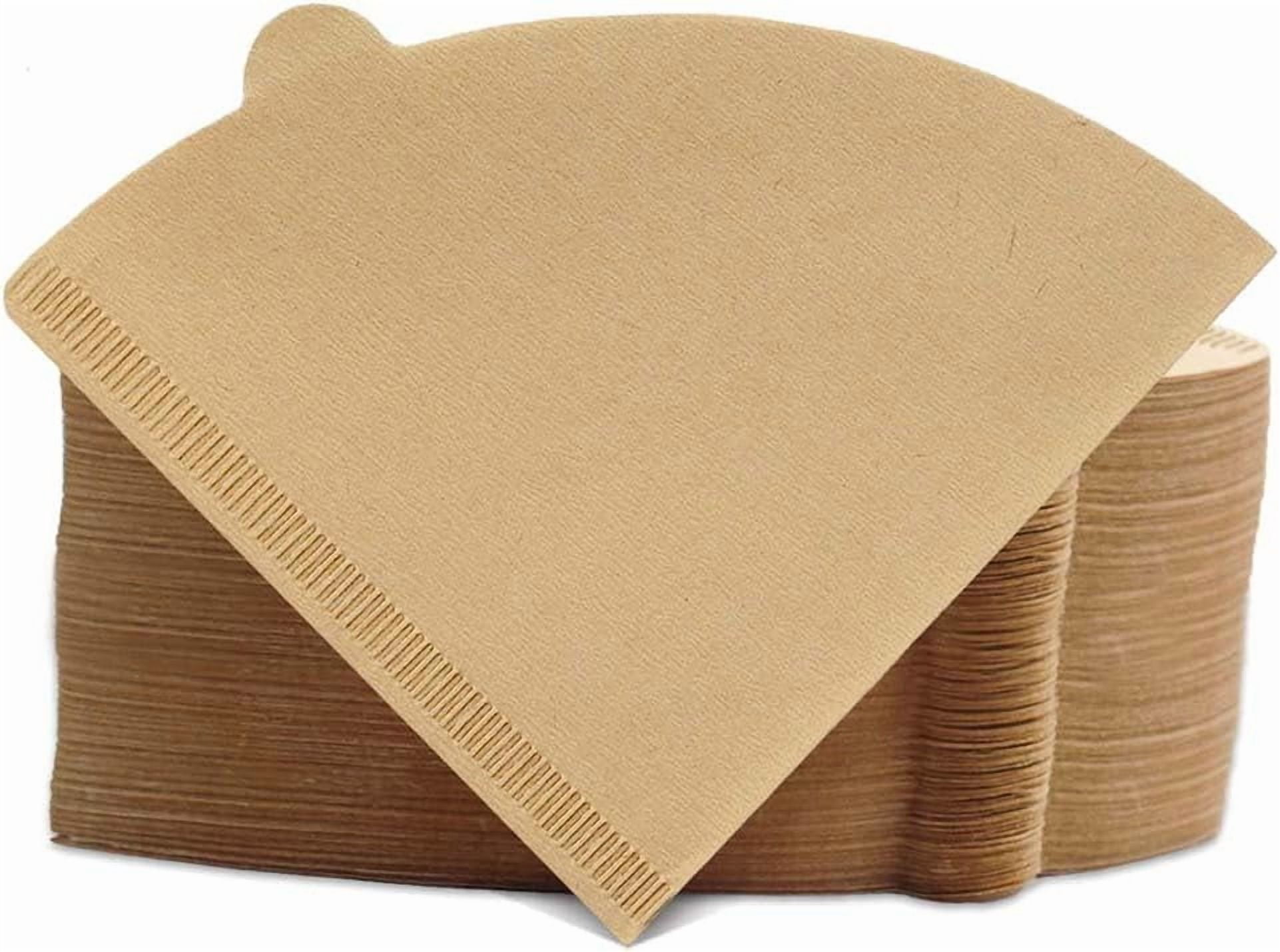 Cone Coffee Filters Size 02, 200 Count 1-4 Cups Unbleached V02 ...