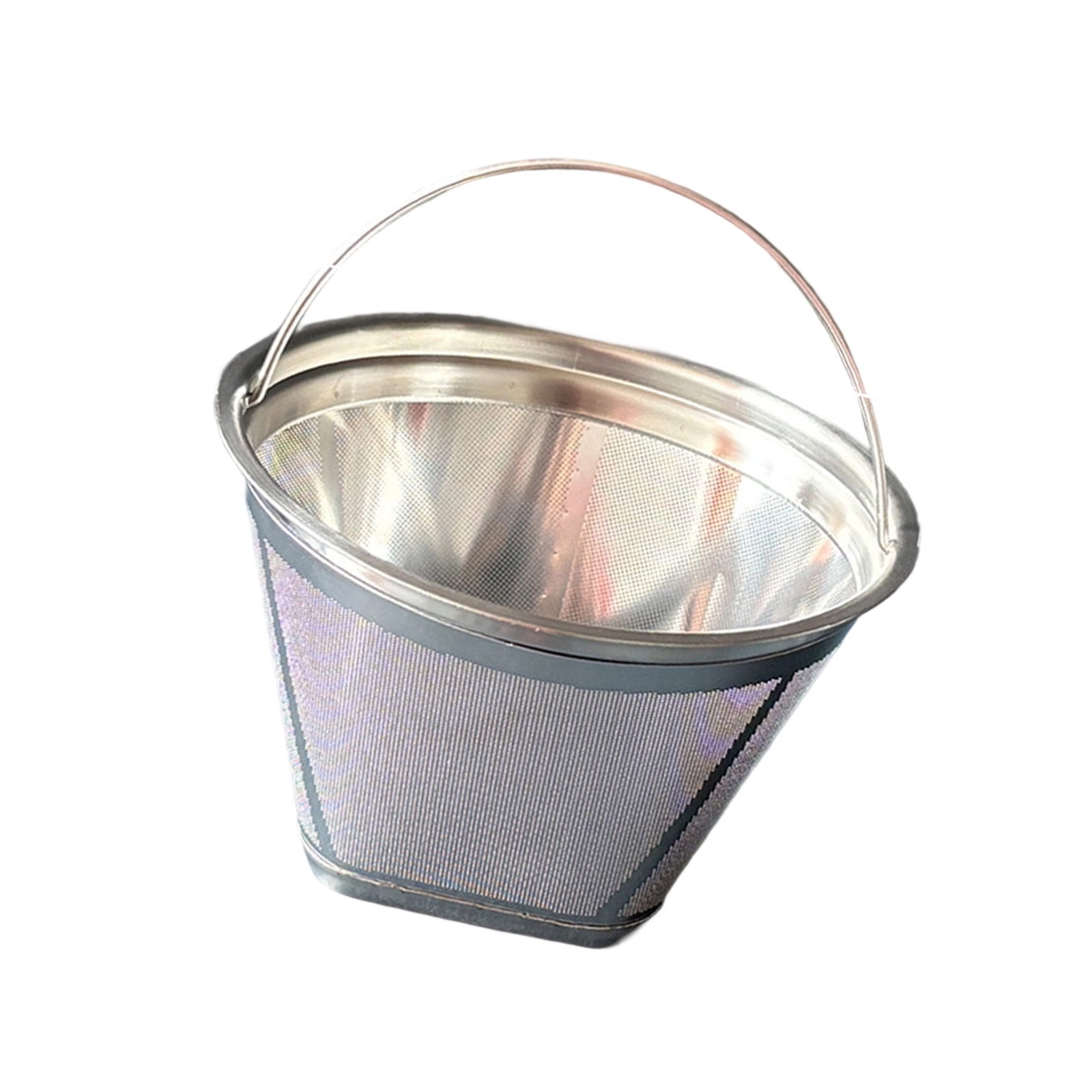 Cone Shape Coffee Filter Practical 304 Stainless Steel Fine Meshes ...