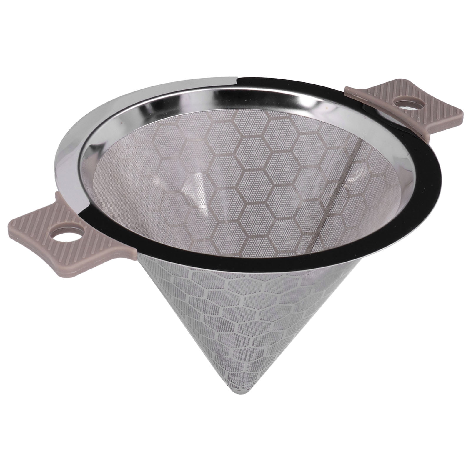 Cone Shaped Strainer Double Ear Stainless Steel Small Strainer for ...