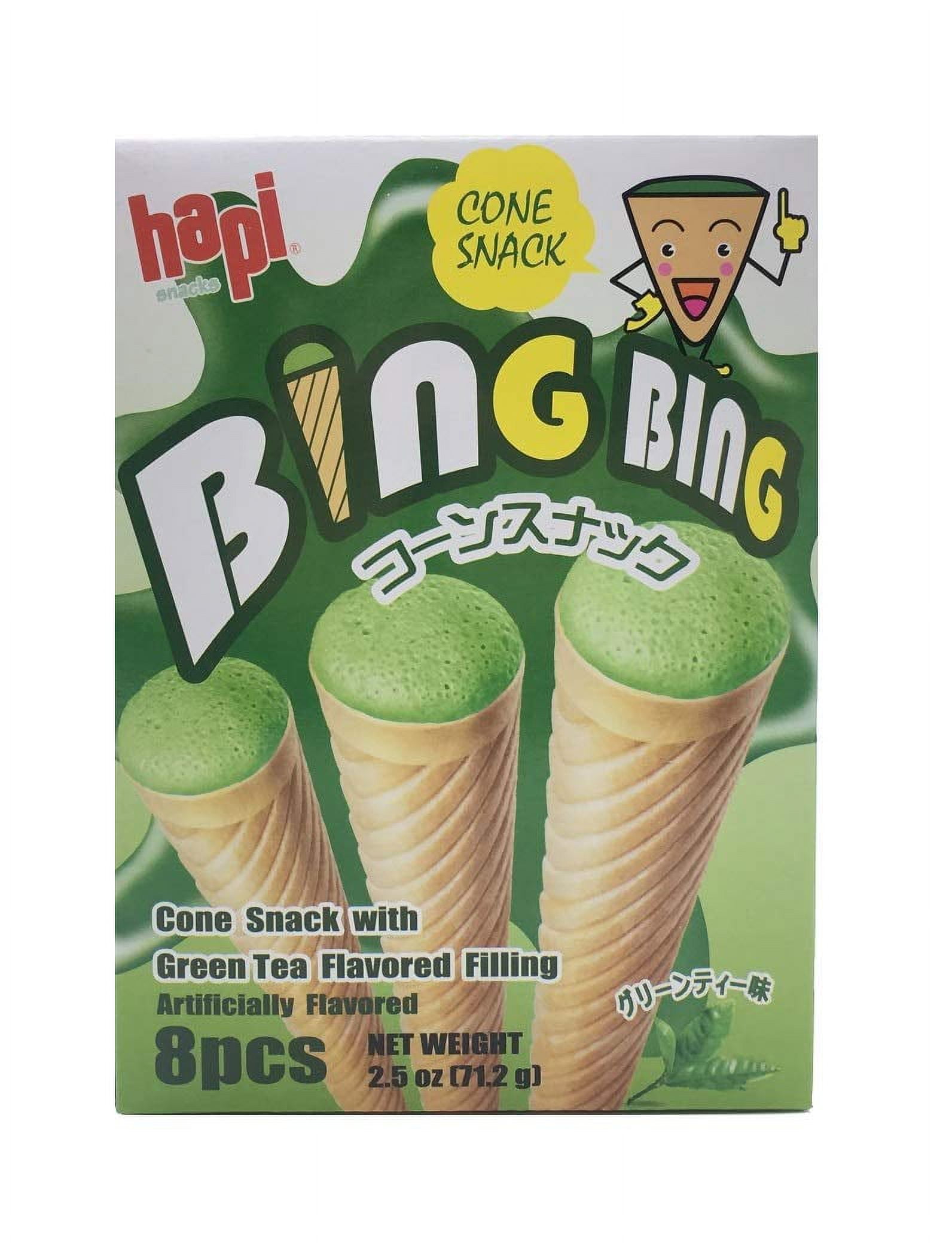 Cone Snake with Flavored Filling 2.5oz (Green Tea, 3 Pack) - Walmart.com