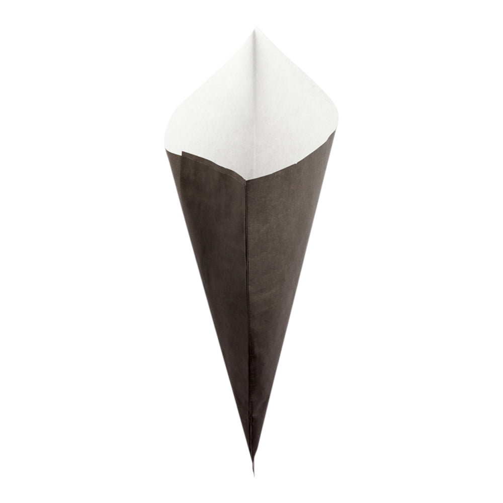 Restaurantware-Conetek 5.9-inch Environment Friendly Black Finger Food ...