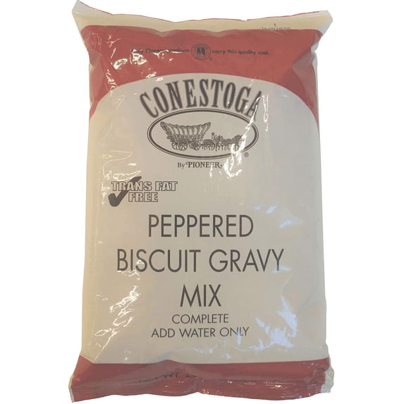Conestoga Peppered Biscuit Gravy Mix, Breakfast Flavor, 24 Ounce Powder ...