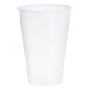 Solo Plastic Cold Cups 16 oz Clear Single-Use Stackable for Water Sodas ...