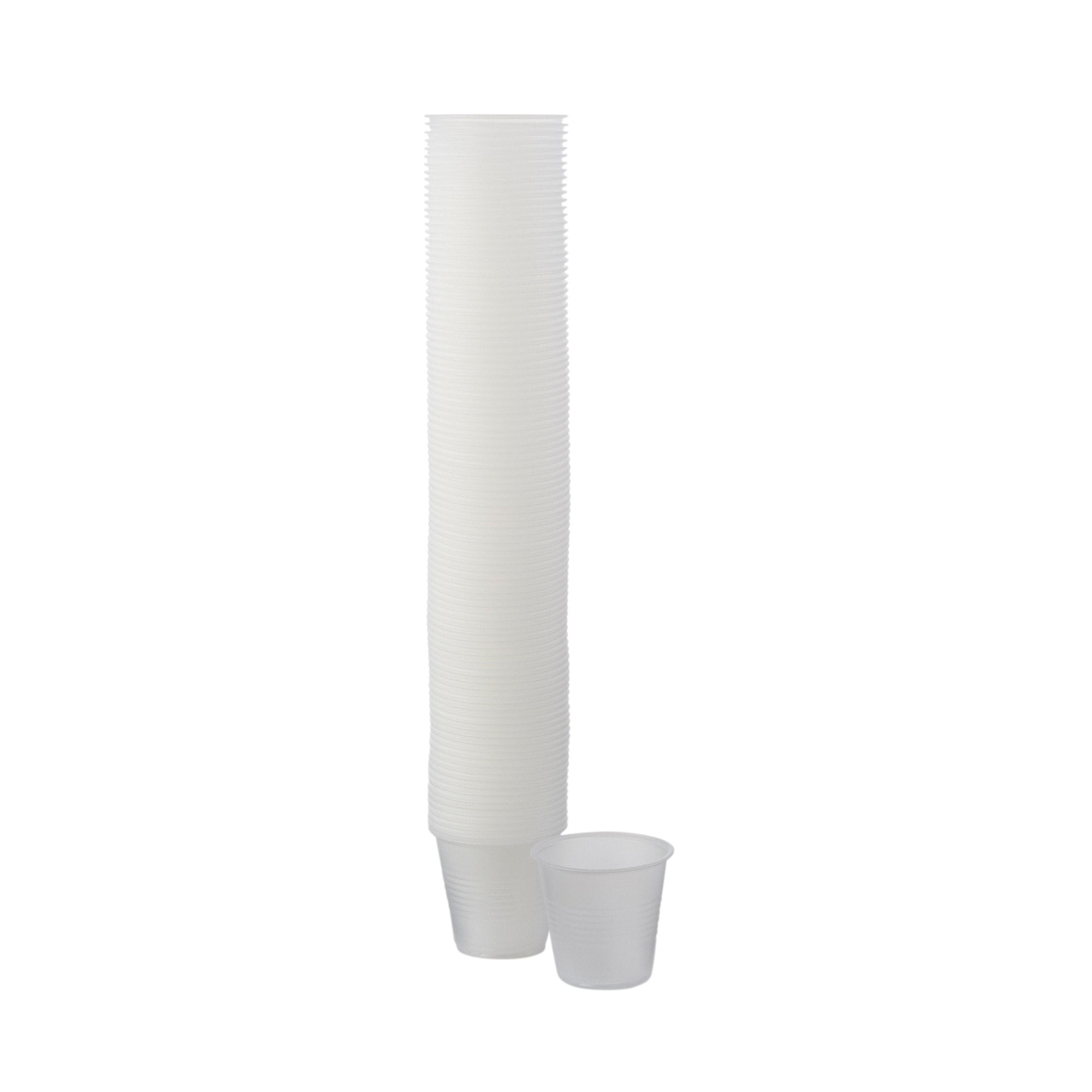 Conex Galaxy Disposable Drinking Cup Clear Plastic 3.5 oz. 2500 Ct Y35 ...