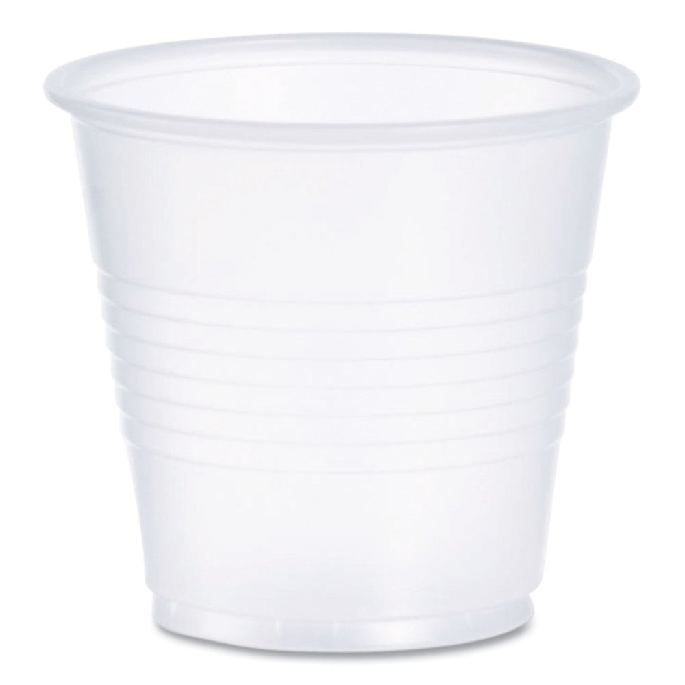 Dart Y35 3.5 oz. High-Impact Polystyrene Cold Cups - Translucent (2500 ...