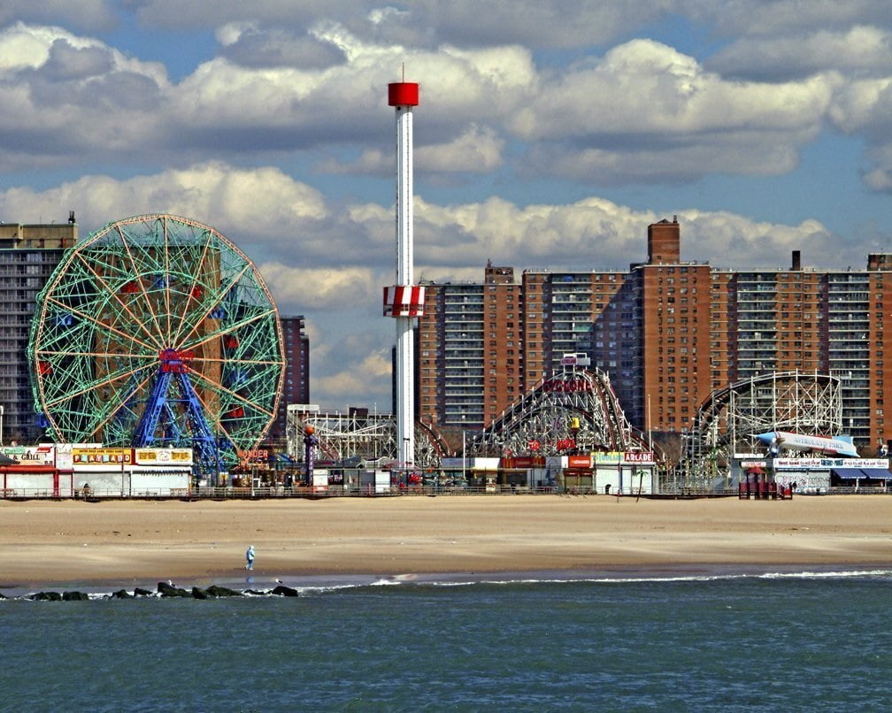 Coney Island Brooklyn New York Print Photo Poster - Walmart.com
