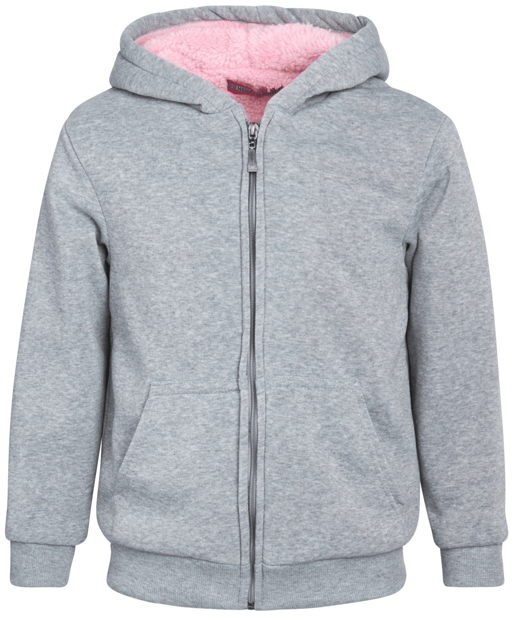 Coney Island Girls' Sweatshirt - Soft Fleece Sherpa Lined Zip Up Hoodie ...