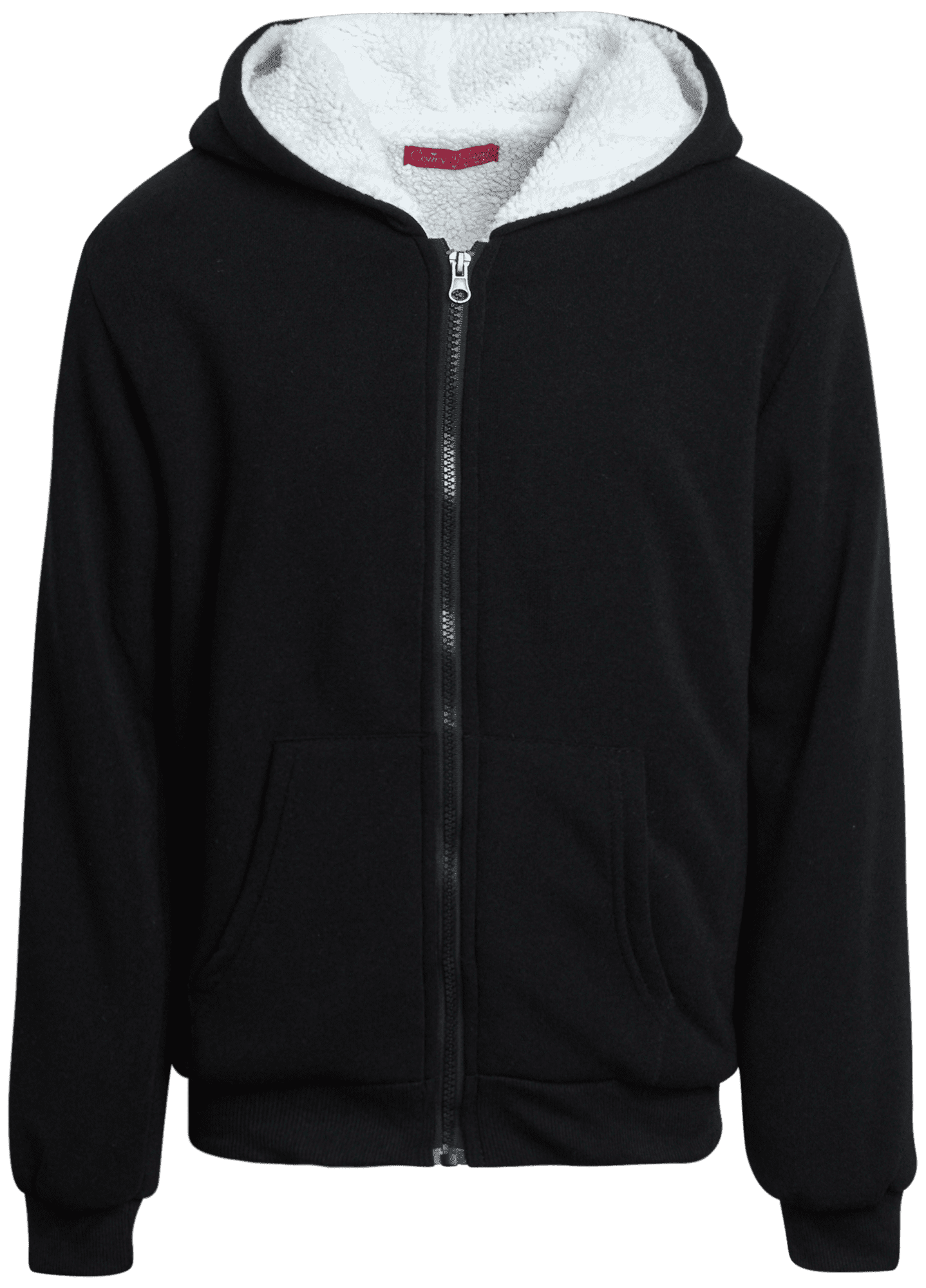 Coney Island Girls' Sweatshirt - Soft Fleece Sherpa Lined Zip Up Hoodie ...