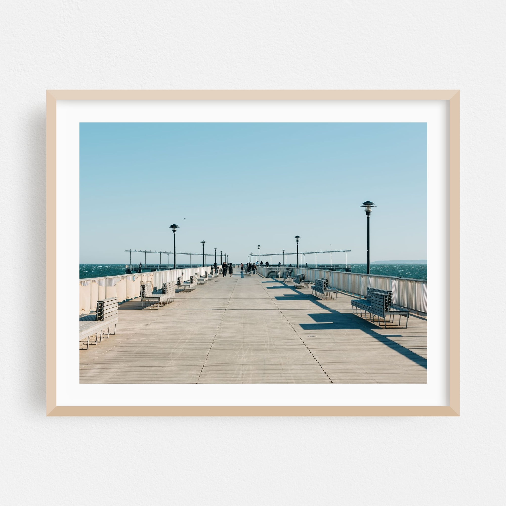 Coney Island Pier - Brooklyn New York Photography Boardwalk Ocean Coast ...
