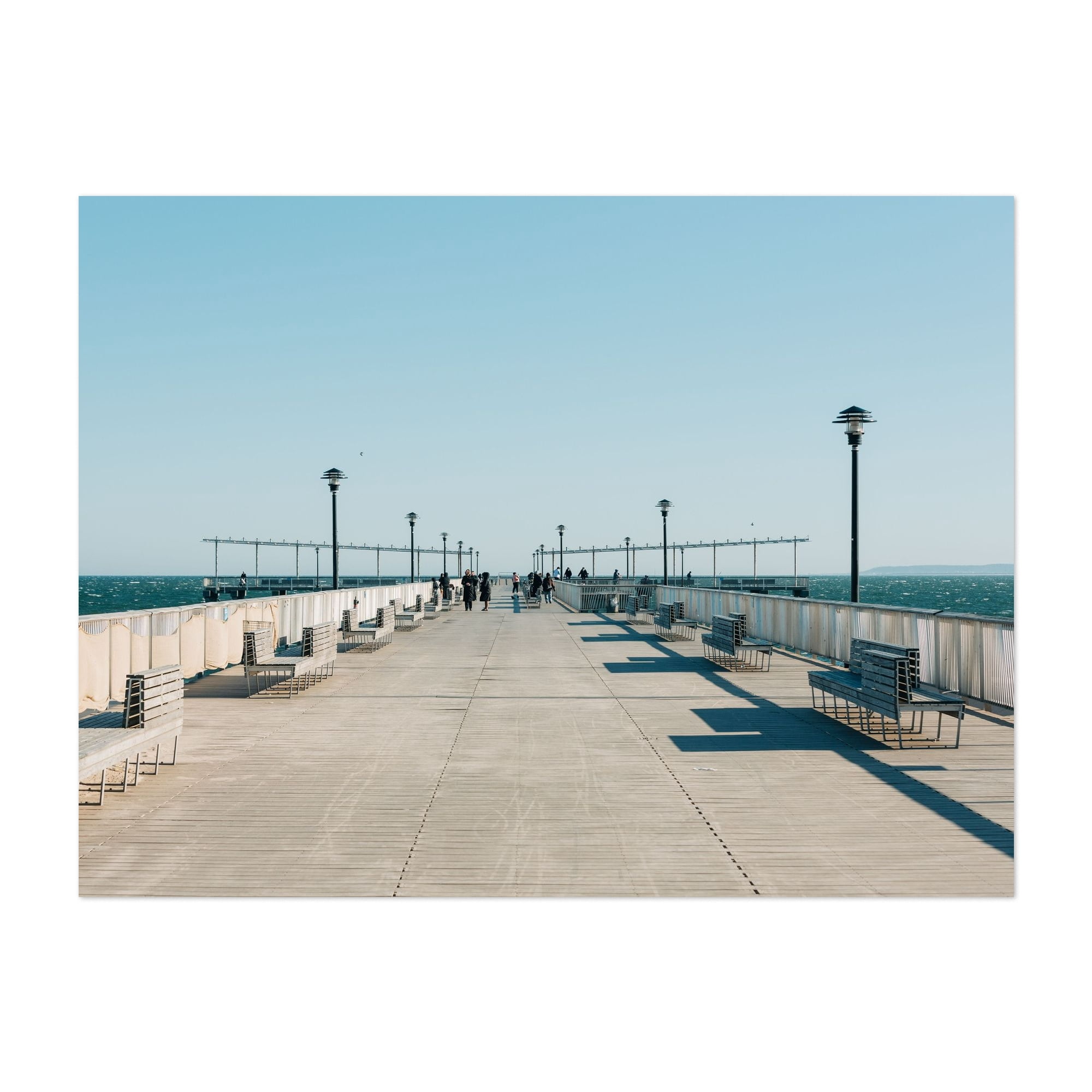 Coney Island Pier - Brooklyn New York Photography Unframed Wall Art ...