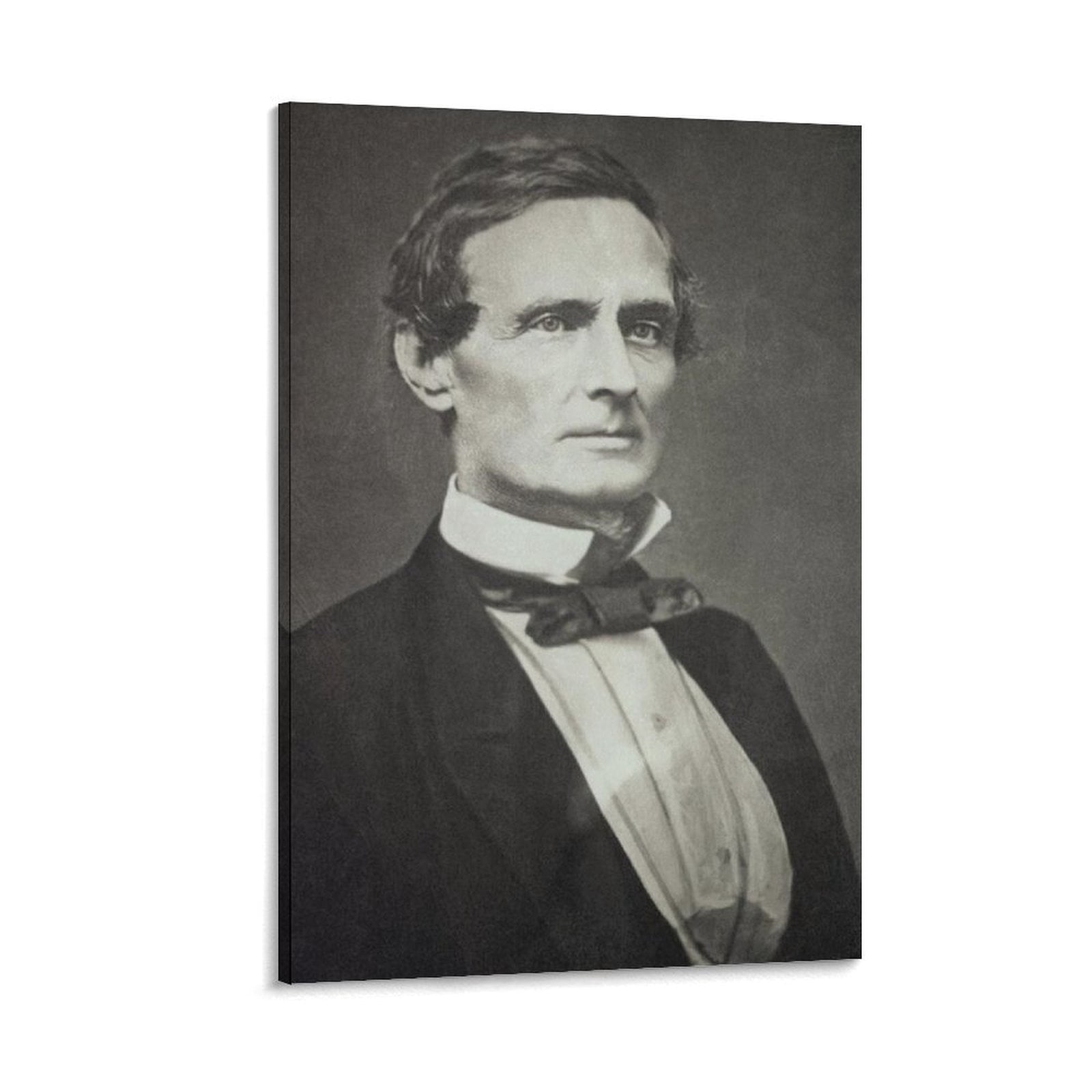 Confederate States President Jefferson Davis As Young Man Retro Poster ...