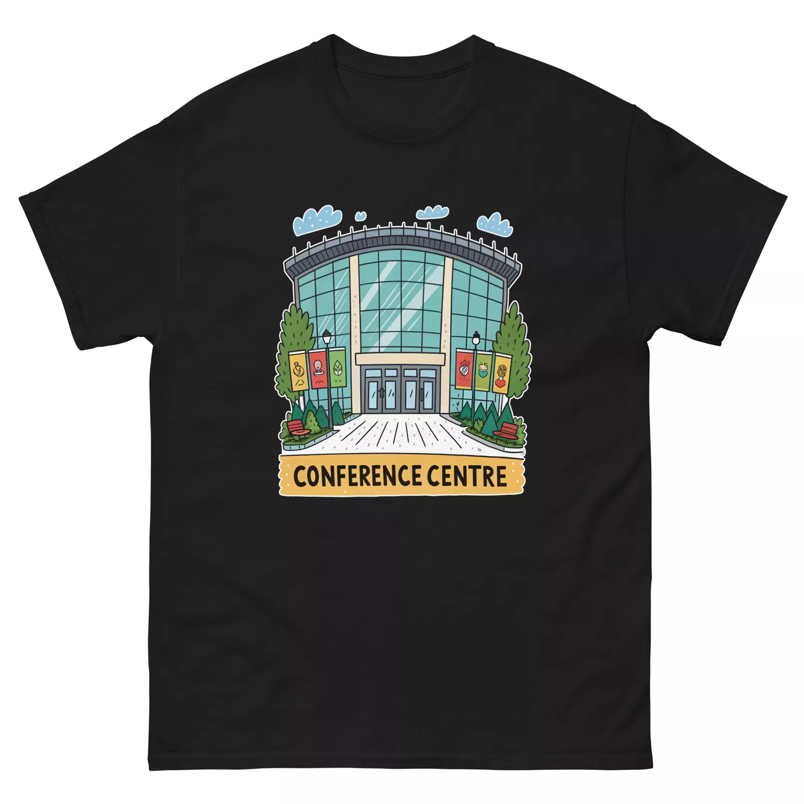 Conference Centre Everyday Location Building Place T-Shirt - Walmart.com