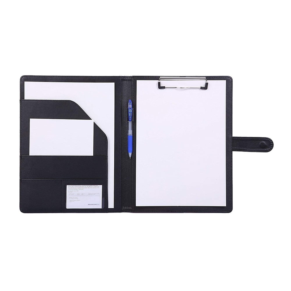 Conference Folder Padfolio, A4 Clipboard Folder for Business Card ...