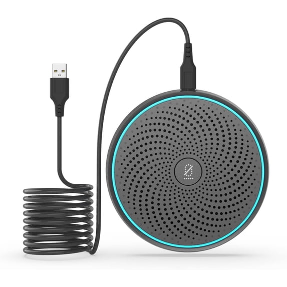 Conference Microphone, Omnidirectional Condenser PC Mic Pick Up Voice ...