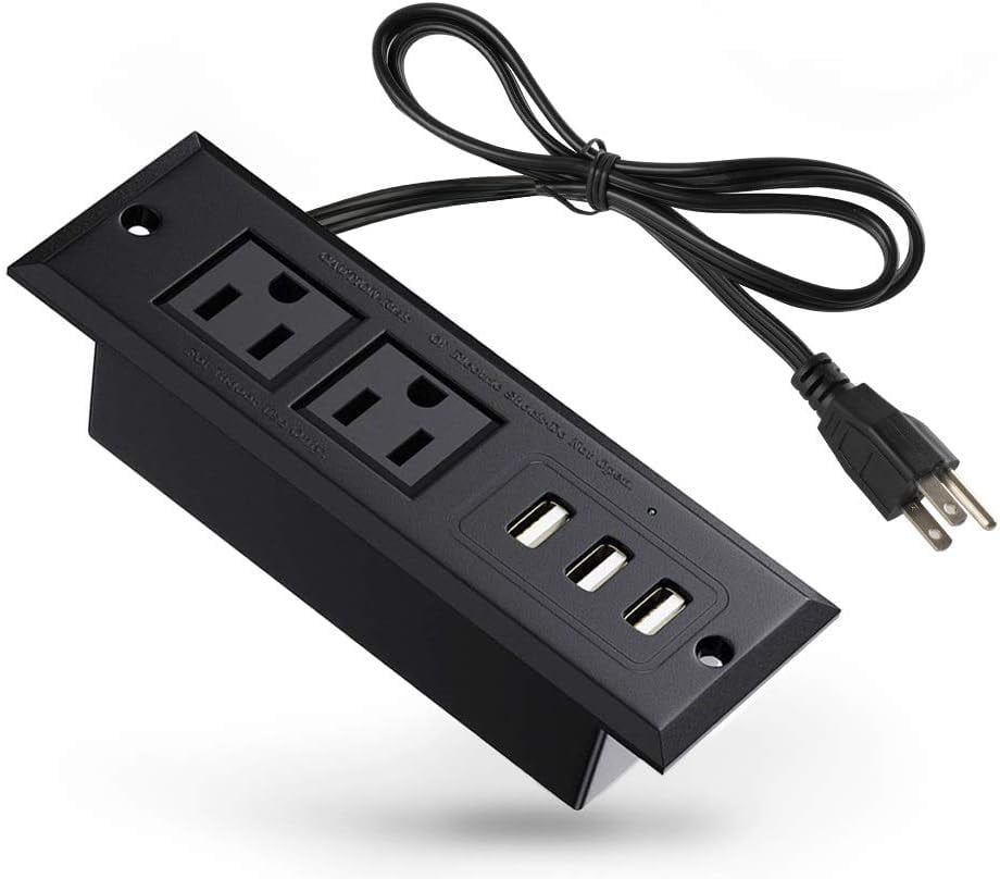 Conference Recessed Power Strip Socket with USB Ports,Table Power Strip ...