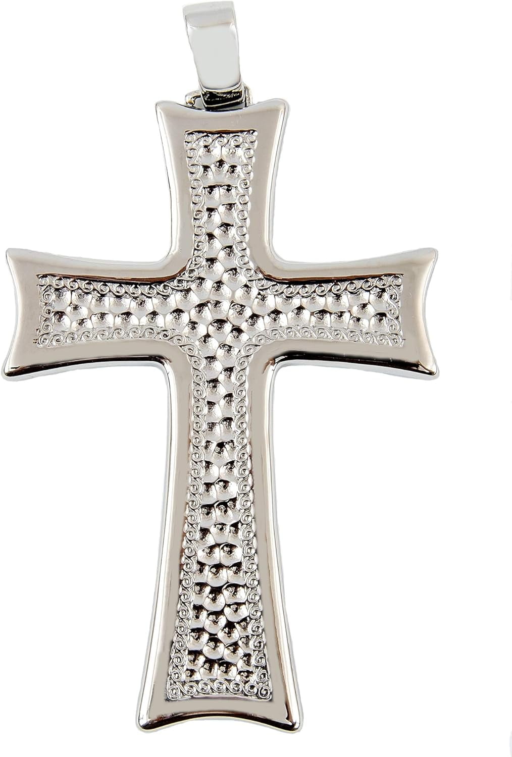 PECTORAL CROSS STYLE SUBT109S (Silver) - Walmart.com