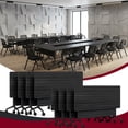 Conference Room Table Folding with Wheels Nesting Heavy Duty 70.9"L×23. ...