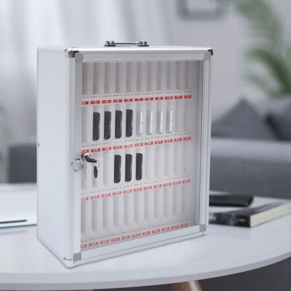 Conference Rooms Cell Phone Storage Cabinet Wall-mounted+Desktop ...