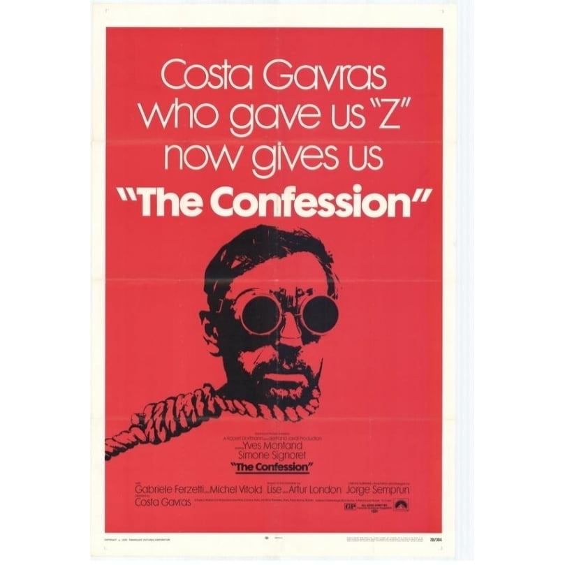 Confession Movie Poster (11 x 17) - Walmart.com