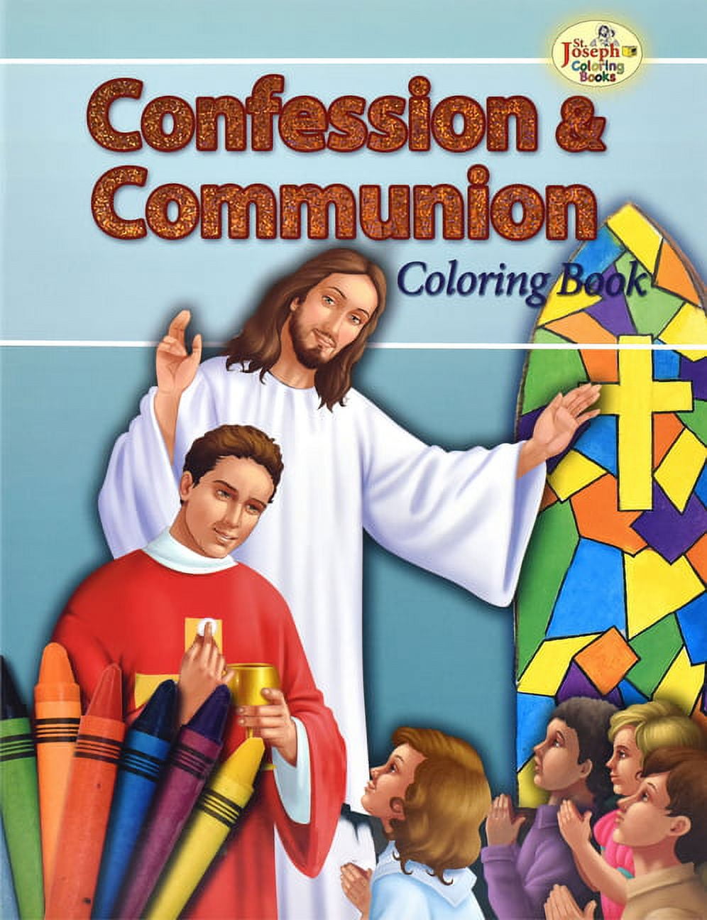 Confession and Communion Coloring Book - Walmart.com