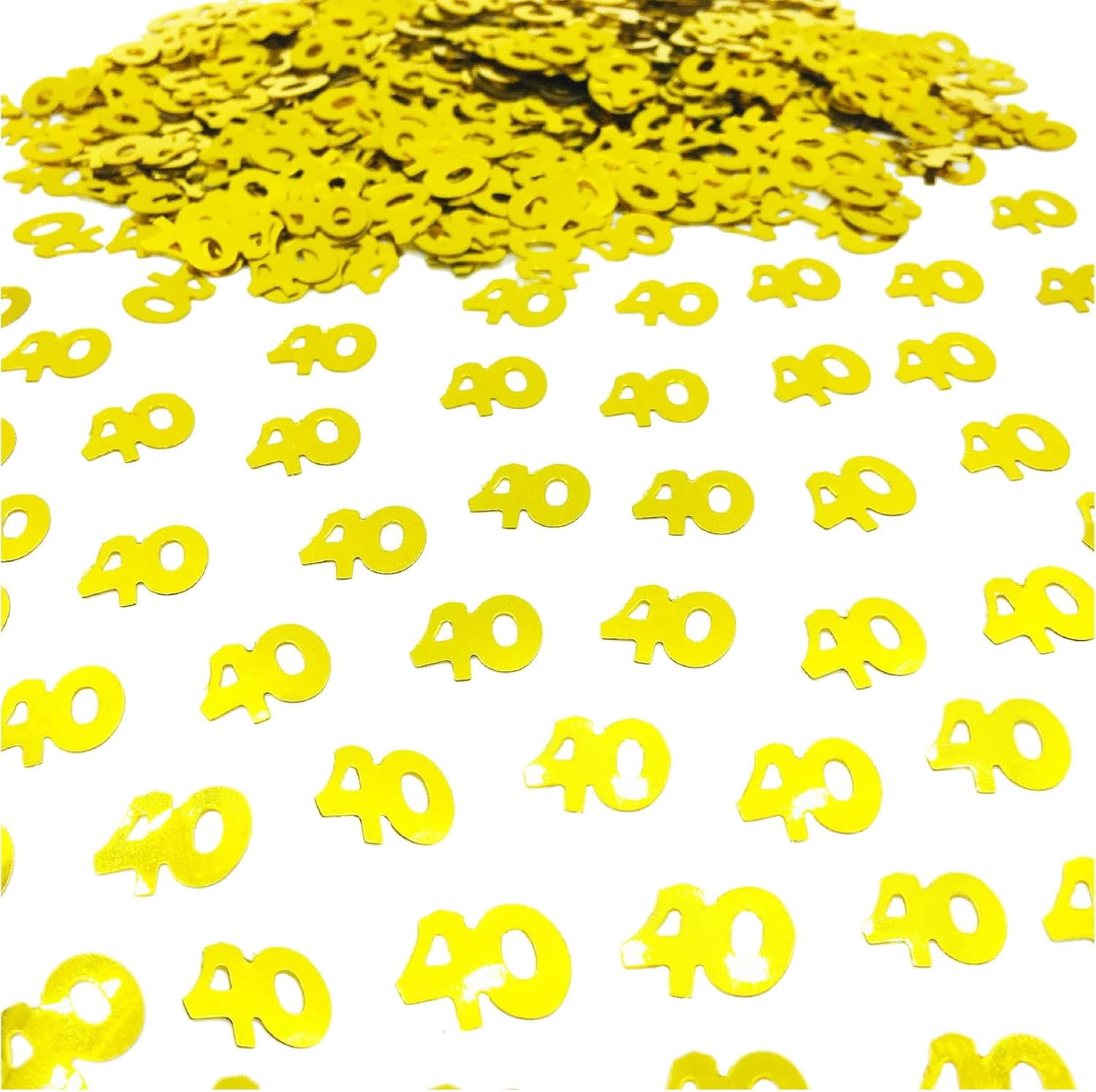 Confetti 40 Confetti 40th Scatter Birthday Party Sequins Glitter ...