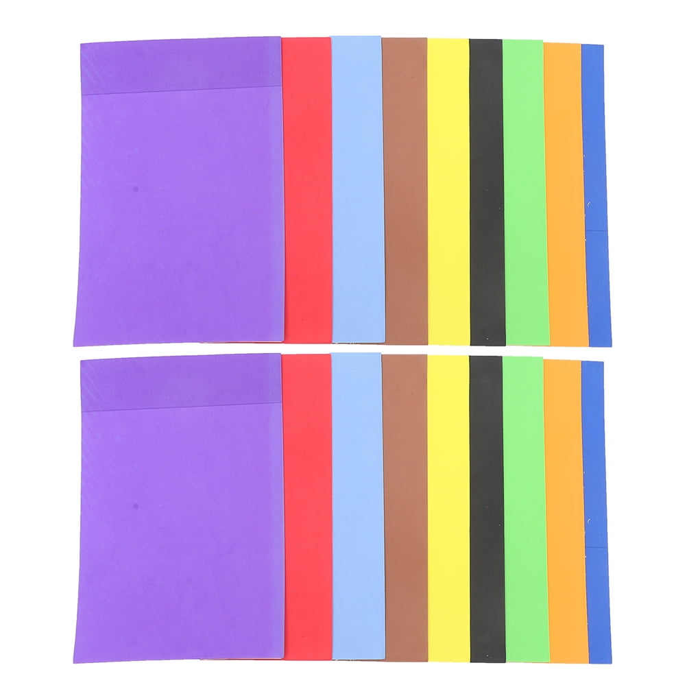 Confetti Child 20 Sheets Paper Jam with Adhesive Eva Cardstock Light ...