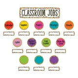 Confetti Classroom Jobs Bulletin Board Set - Educational - 49 Pieces ...