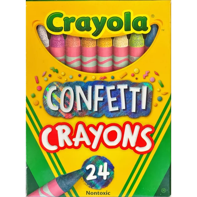 Crayola Crayons Color Burst Confetti, 1 Pack of 5 Piece - Walmart.com