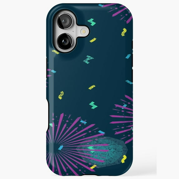 Confetti Display New Year Celebration iPhone Case 17 through 11 Pro Max ...
