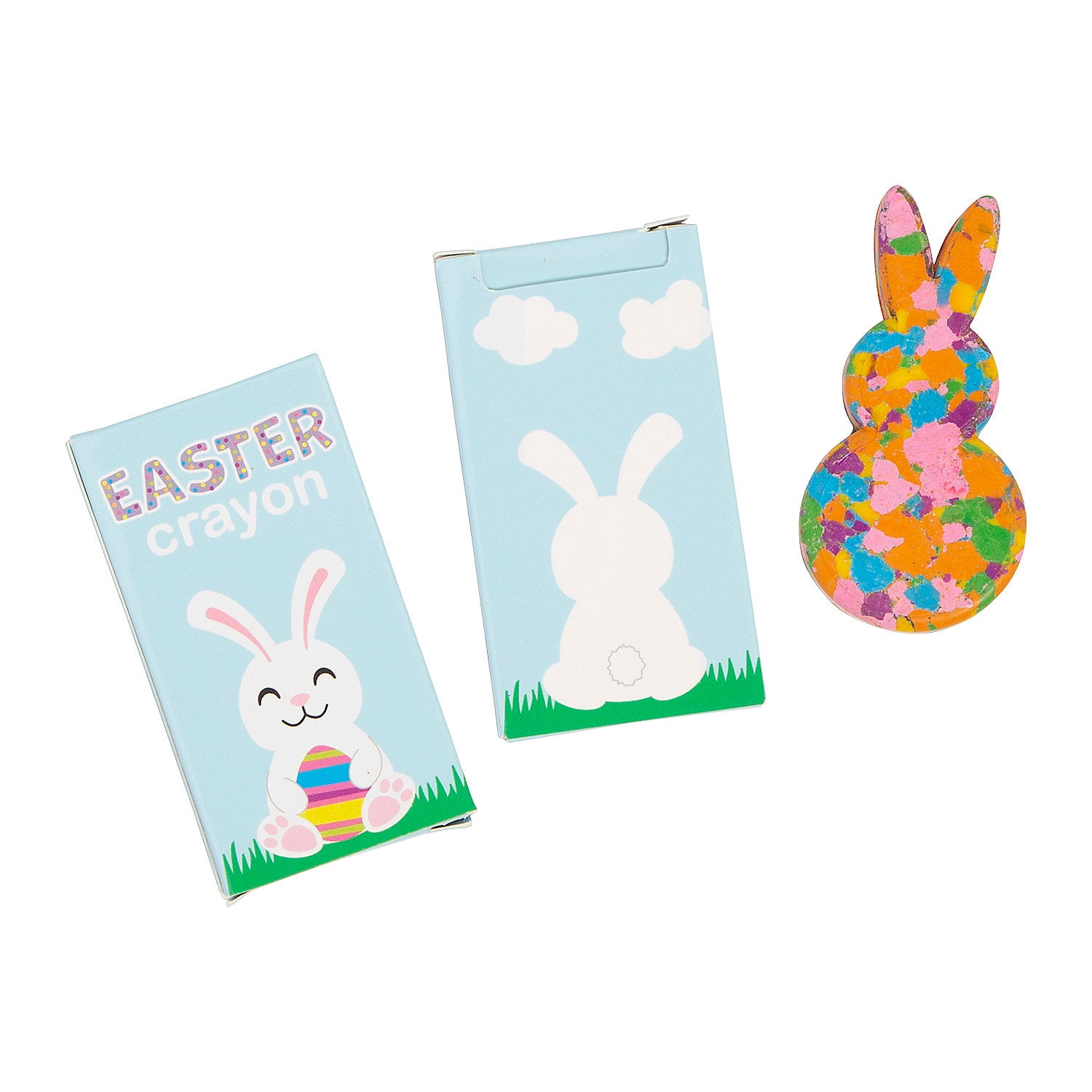 Confetti Easter Bunny Crayons in Box - 12 Pc. - Walmart.com