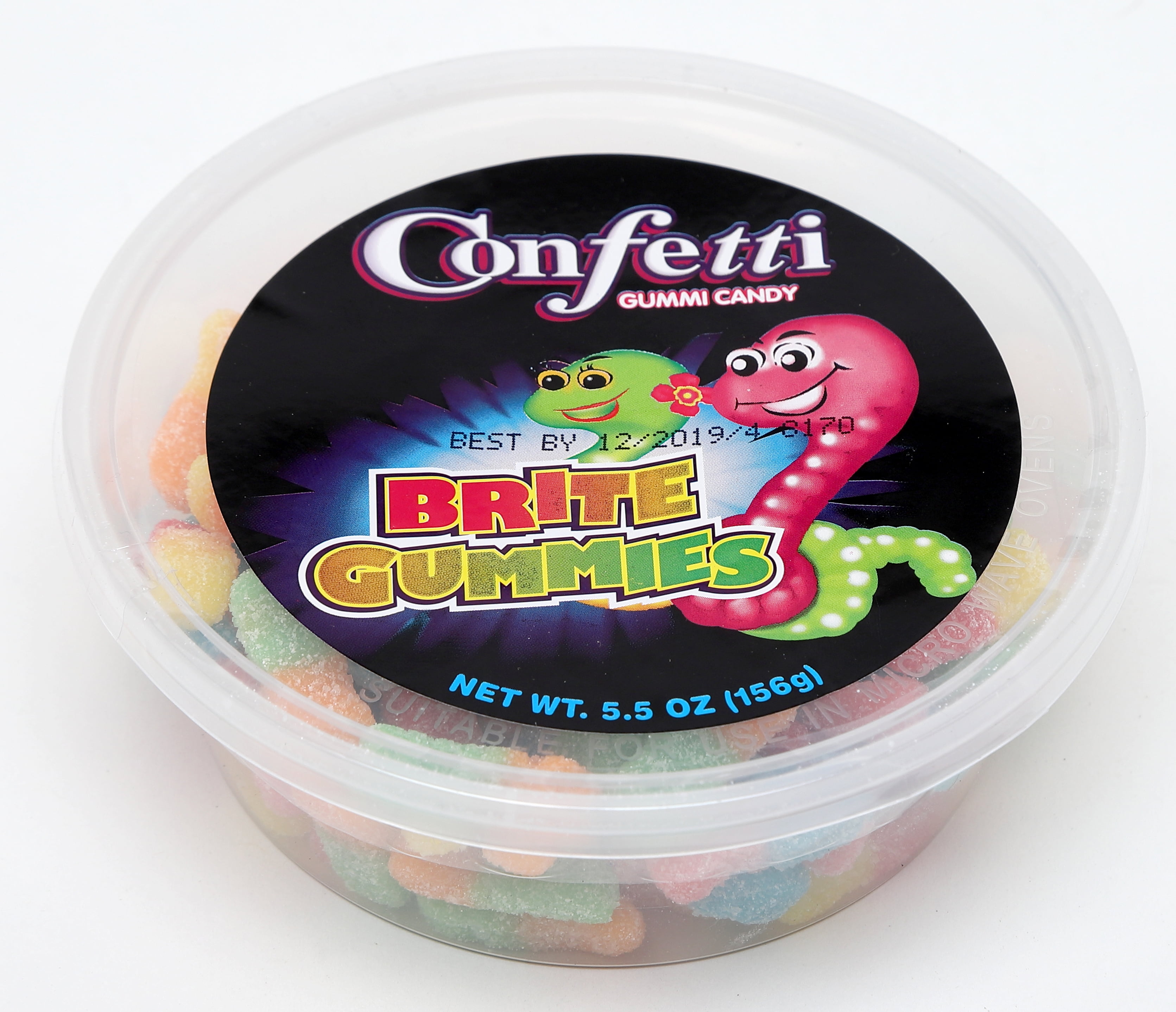 Confetti Gummy Worm - Walmart.com