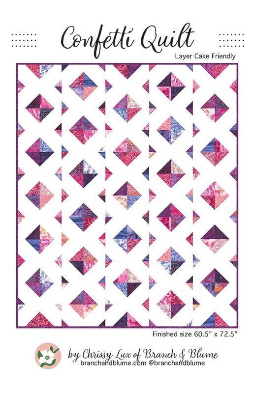 Confetti Quilt Pattern by Chrissy Lux - Walmart.com