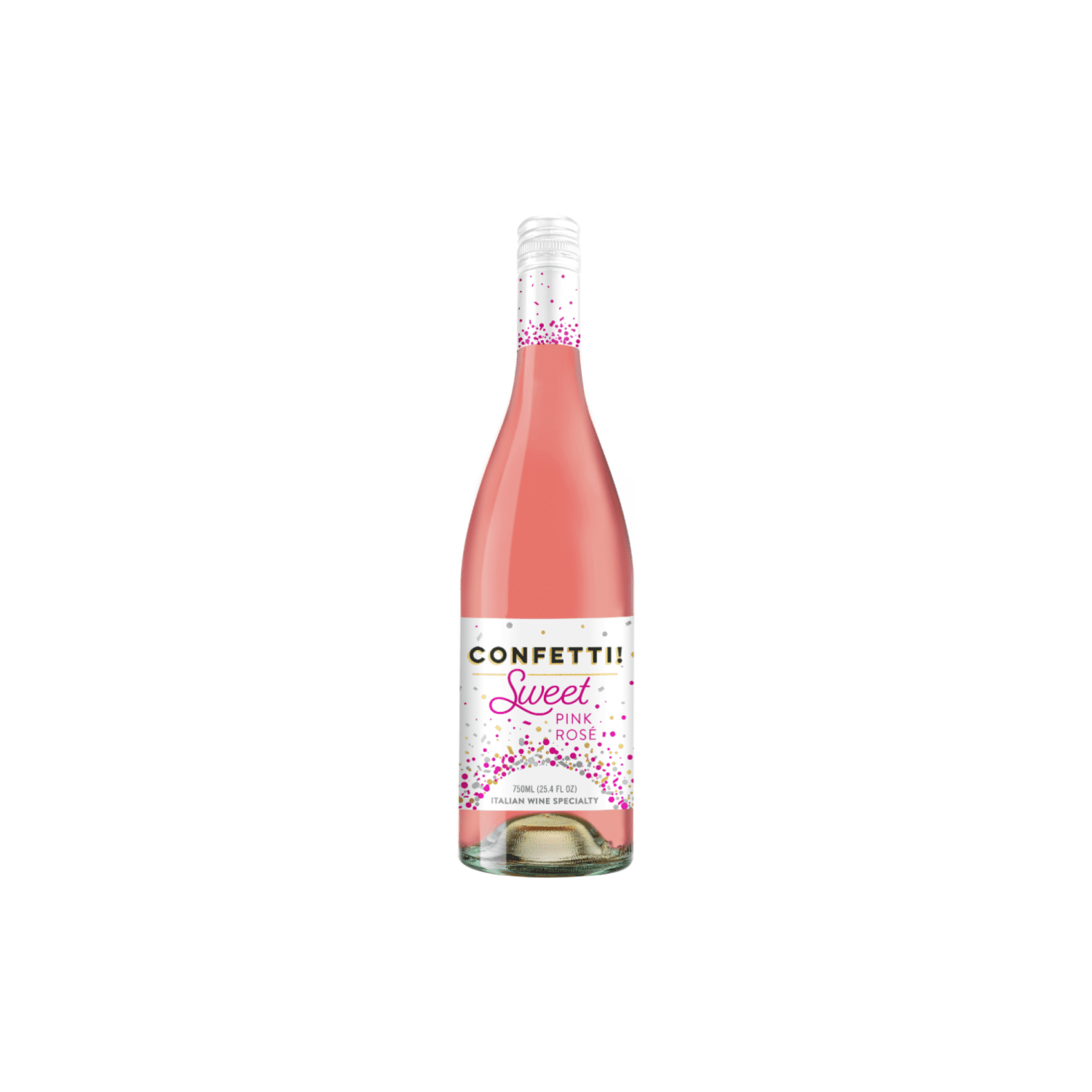 Confetti Sweet Pink Doux Sparkling Rosé Wines Rose/Blush, 750 ml Glass ...