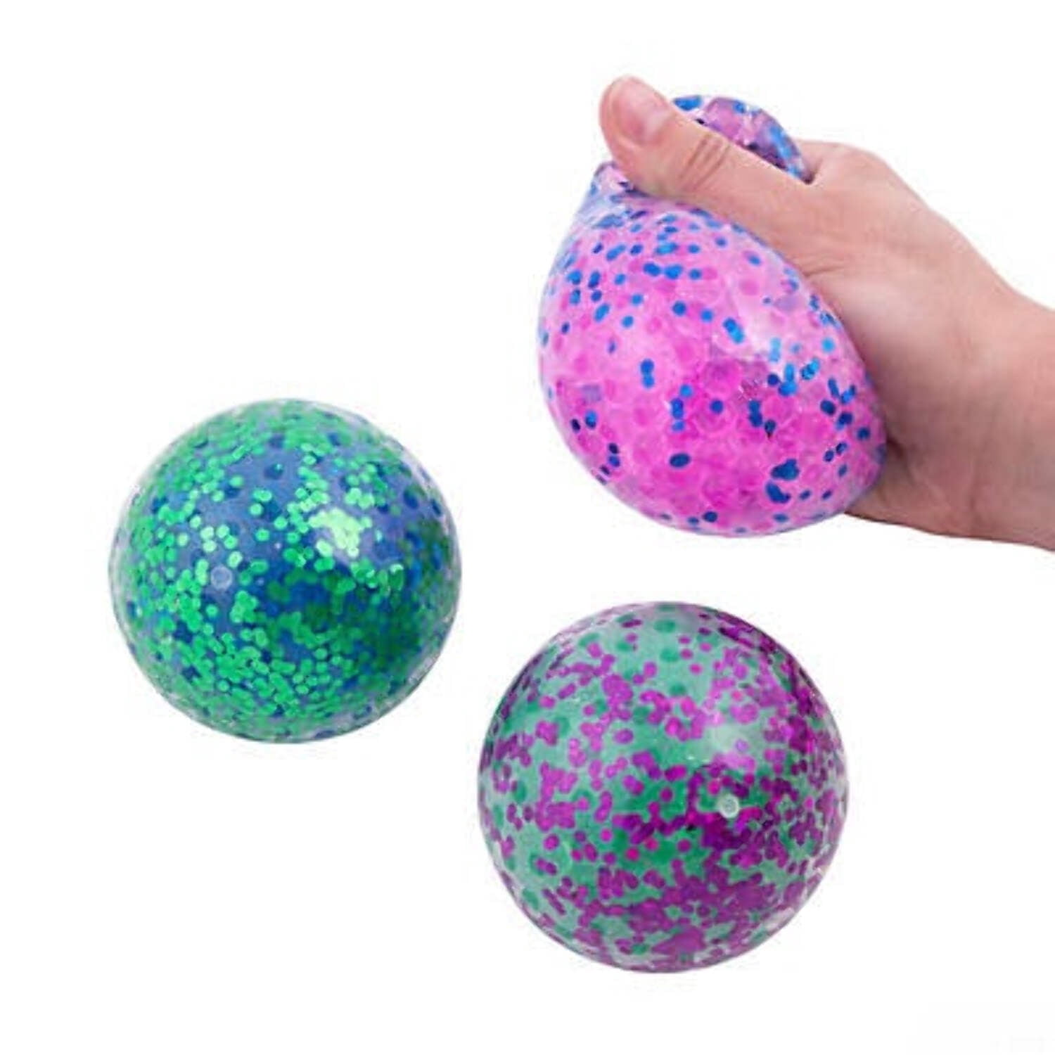 Confetti Water Bead Squeeze Ball - Walmart.com