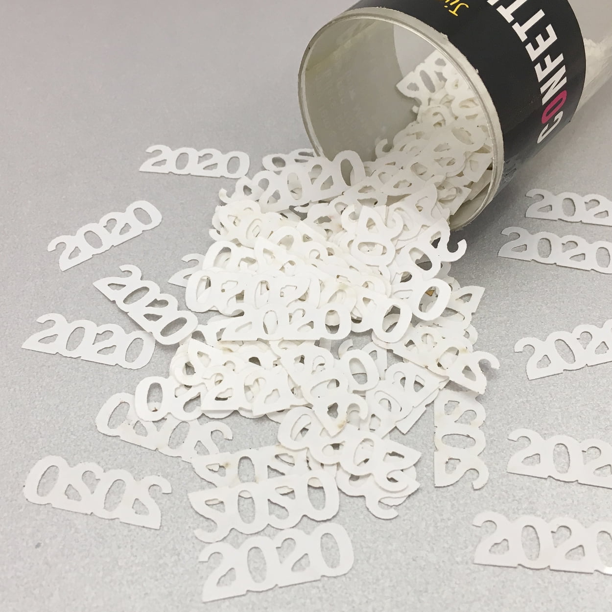 Confetti Year 2020 White - Pouch (1/2 oz) - CCP7248 - Walmart.com